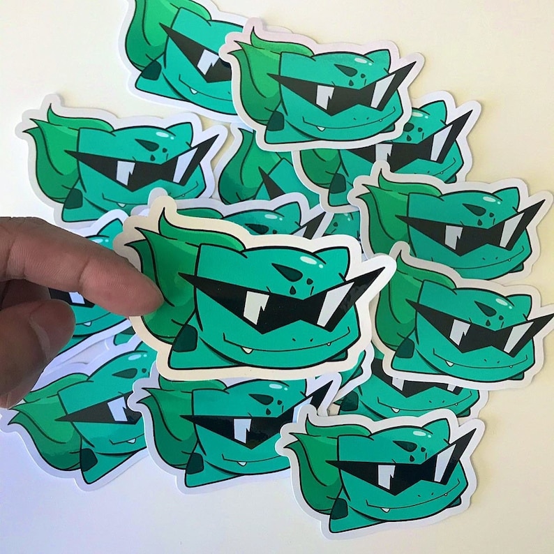 Bulbasaur Squad Pokemon Stickers Laptop Stickers | Etsy
