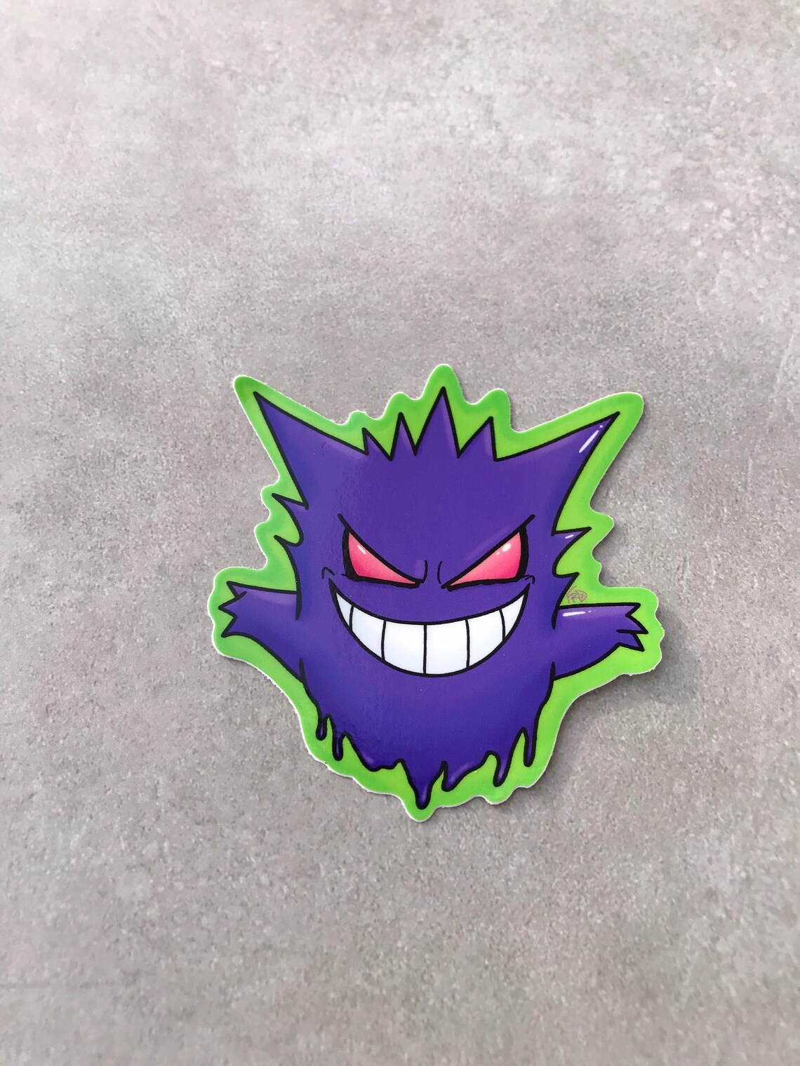 Gengar Sticker Vinyl Pokemon Stickers Stickers Laptop - Etsy