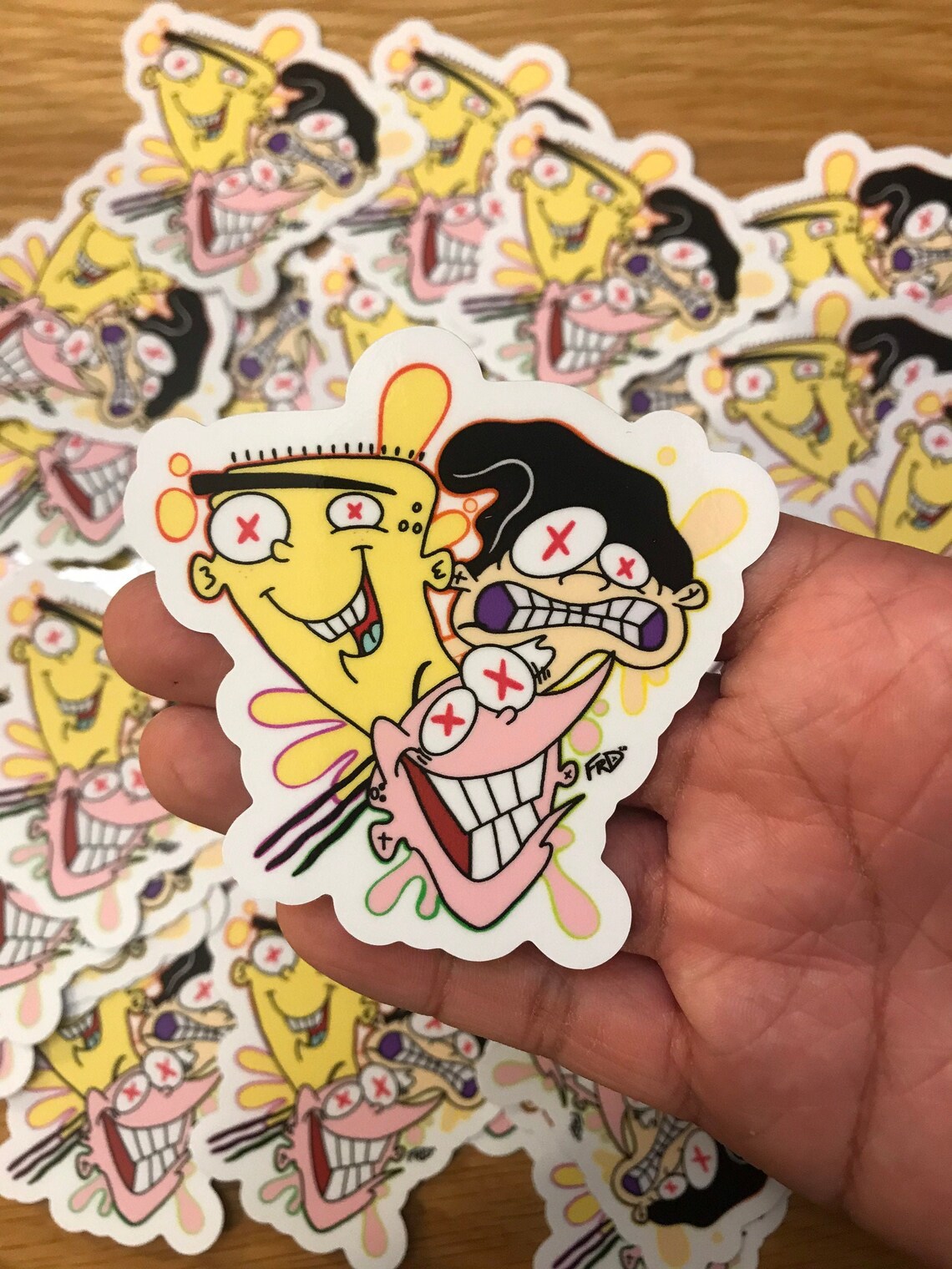 Ed Edd N Eddy Sticker Laptop Stickers Car Decals - Etsy