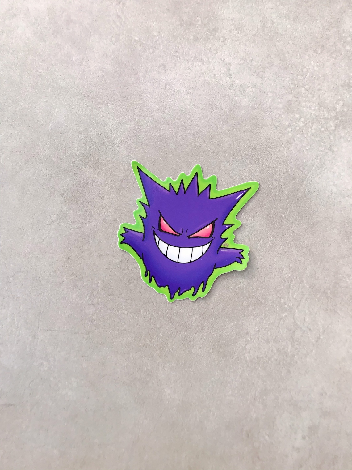 Gengar Sticker Vinyl Pokemon Stickers Stickers Laptop | Etsy