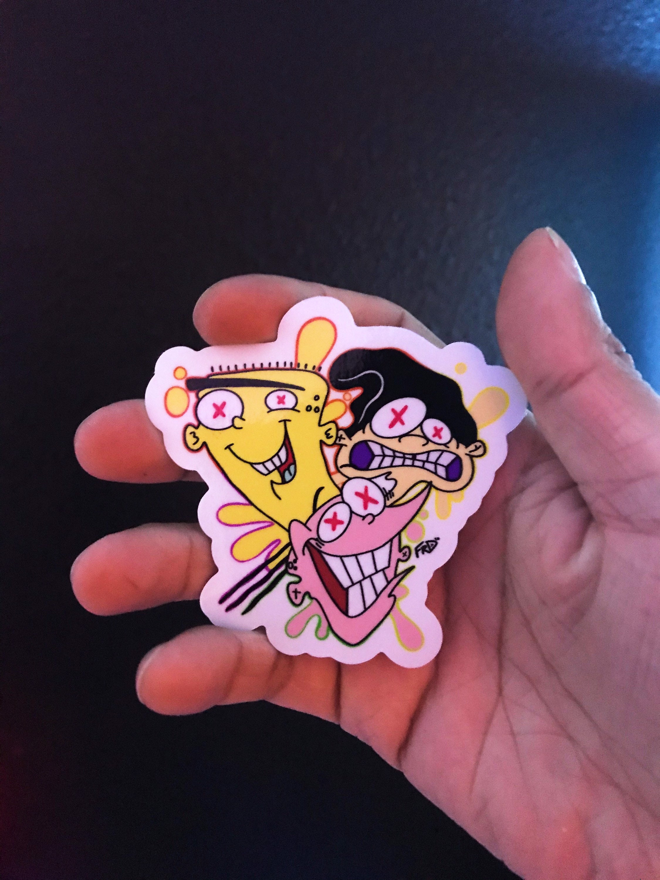 Ed Edd N Eddy Sticker Laptop Stickers Car Decals - Etsy