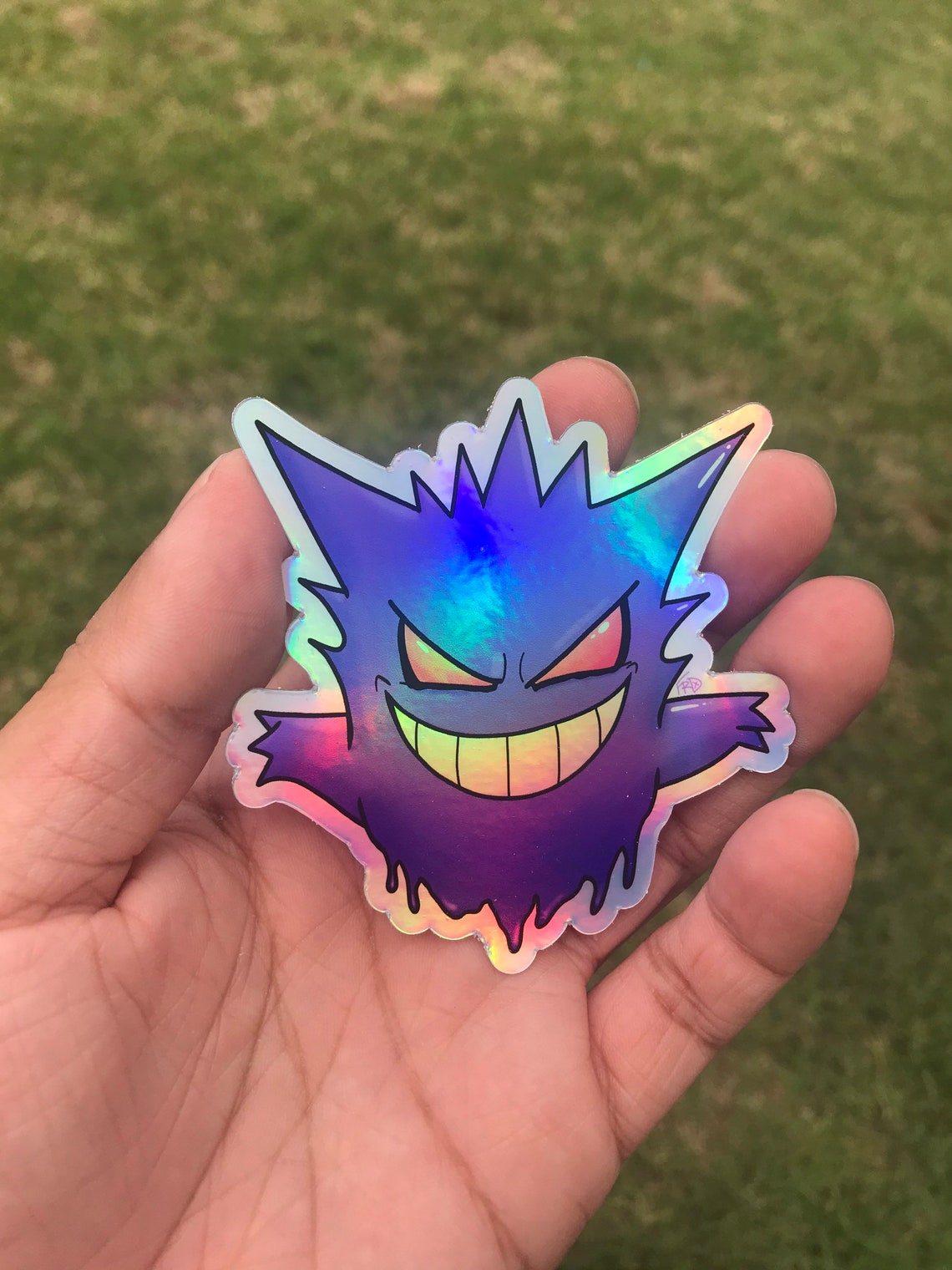Gengar HOLOGRAPHIC Sticker Vinyl Pokemon Stickers - Etsy Gengar HOLOGRAPHIC Sticker Vinyl Pokemon Stickers - Etsy