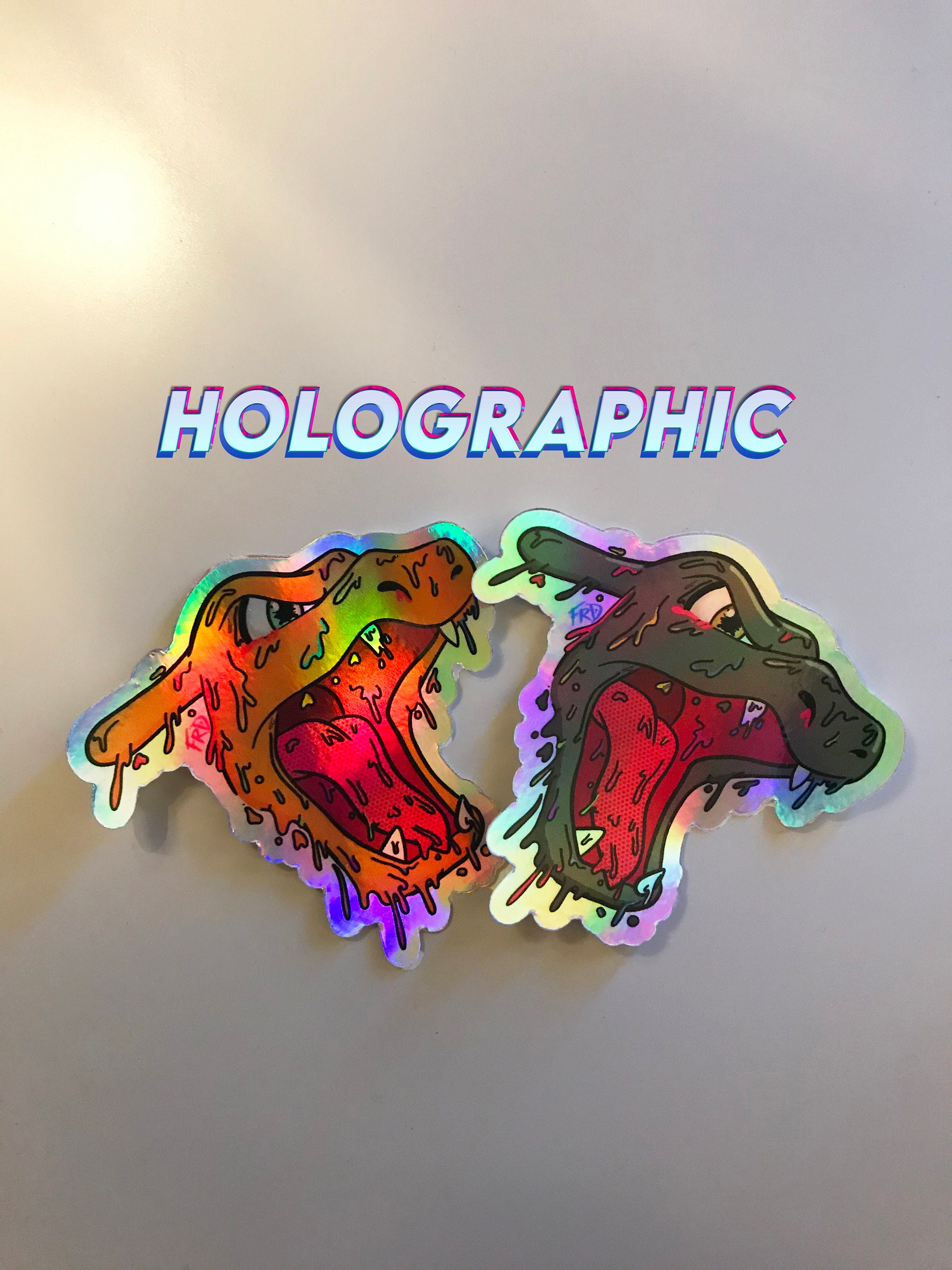 Shiny Charizard HOLOGRAPHIC Sticker Pokemon Stickers - Etsy