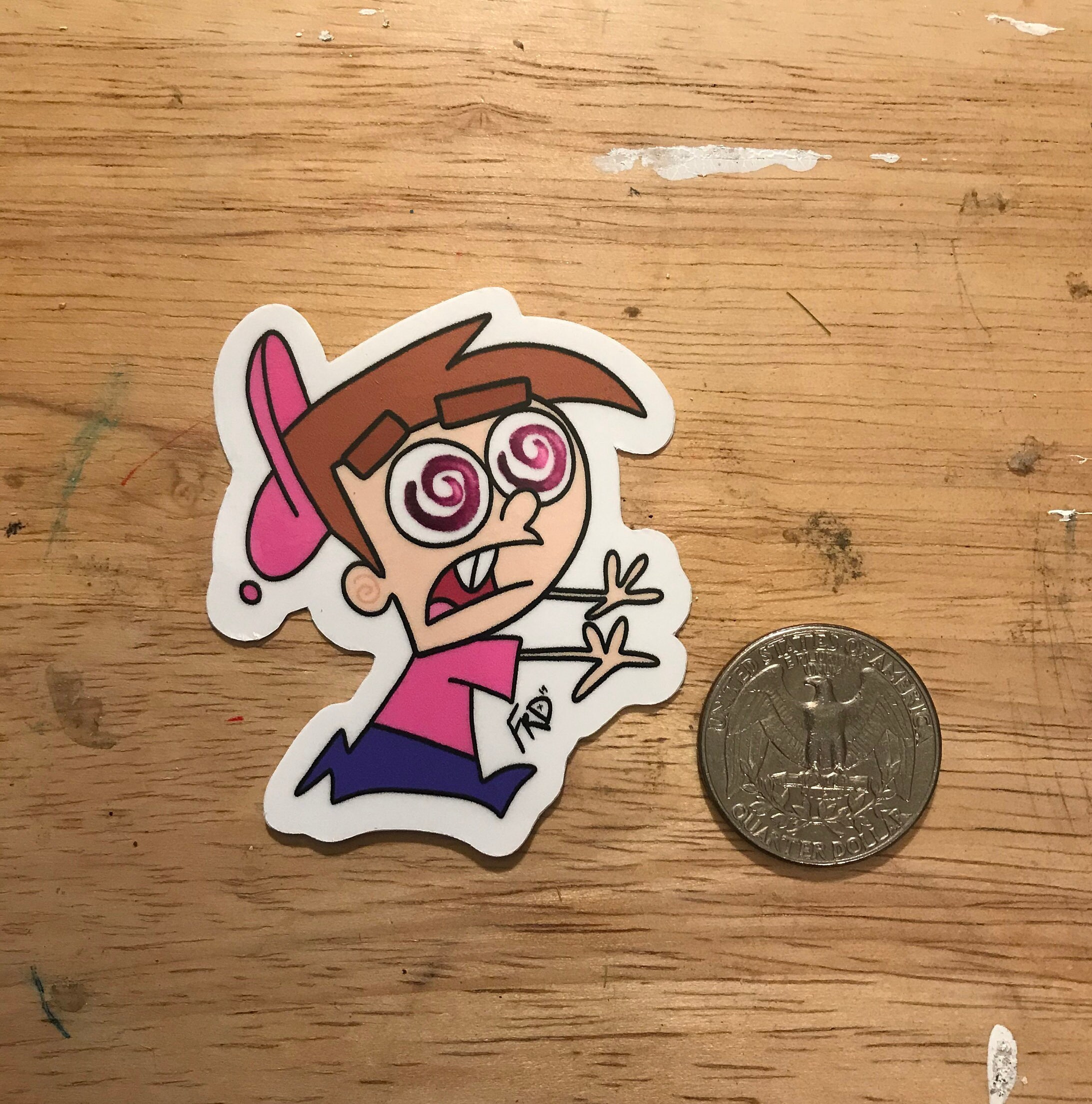 Timmy DREAMY Turner Stickers for Hydroflask Stickers - Etsy Australia