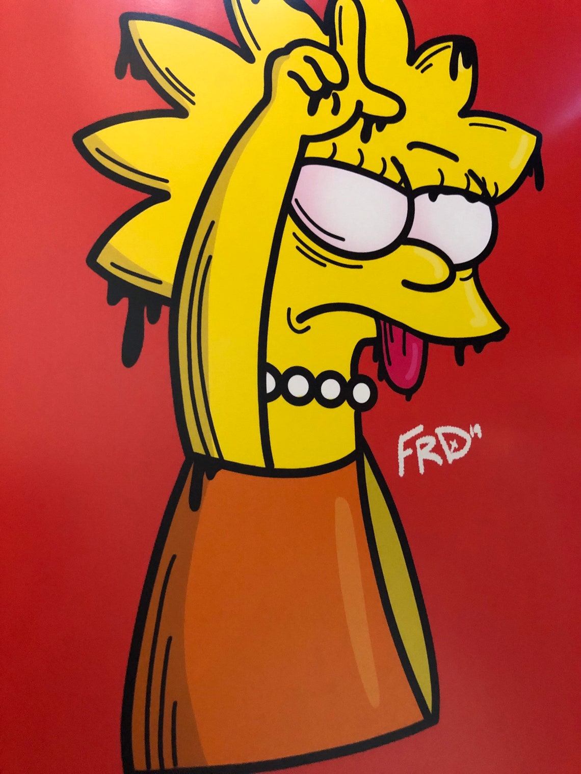 Lisa loser Print the Simpsons Print the - Etsy