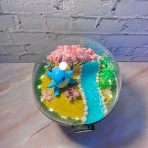 Squirtle Pokemon Terrarium / Pokemoncards / Pokemone Birthday Supplies ...