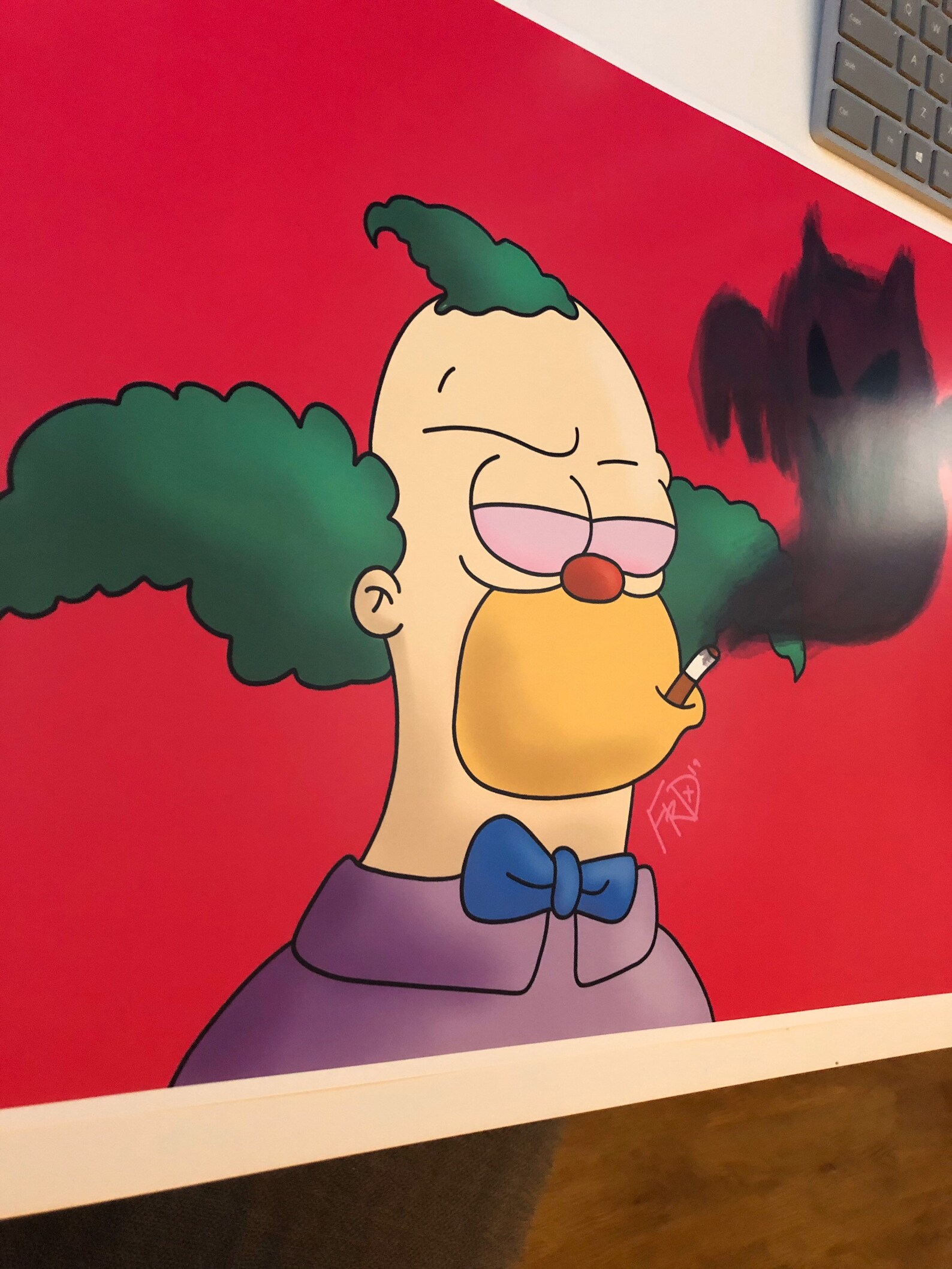 Krusty Demons Print Art Print Poster Art Wall Art Wall - Etsy