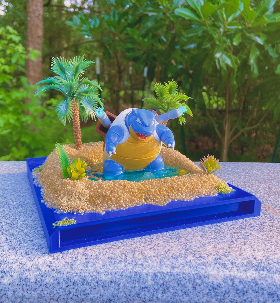 Blastoise / Gameboy Cartridge / Pokemon Terrarium / Nintendo Gift ...