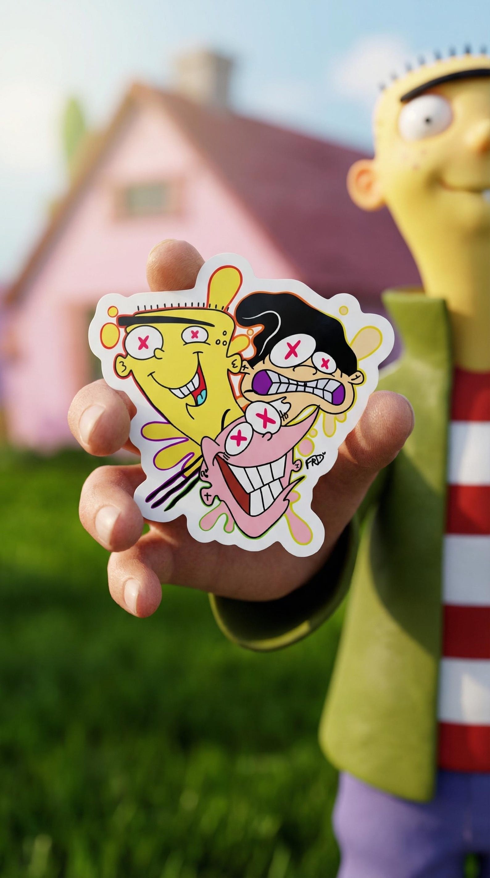 Ed Edd N Eddy Sticker - Laptop Stickers - Car Decals - Stickers for ...