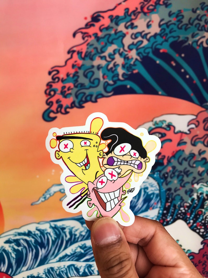 Ed Edd N Eddy Sticker Laptop Stickers Car Decals - Etsy