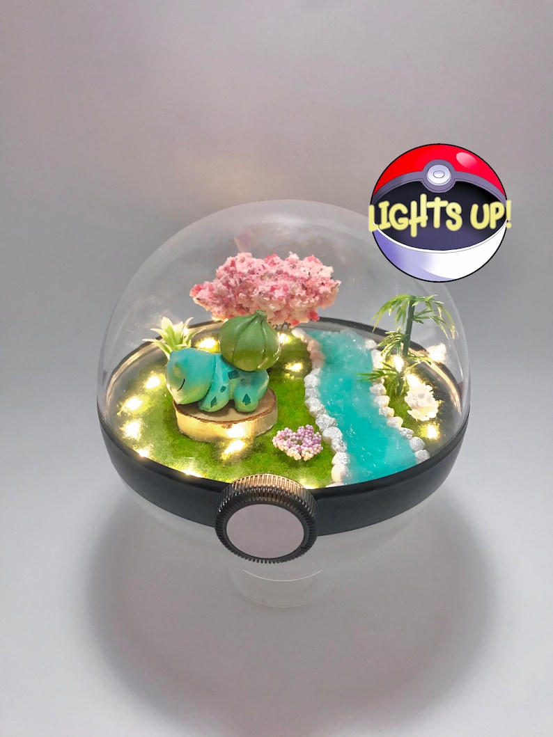 Pokemon Terrariums - Choose Your Starter - Pikachu - Charmander ...