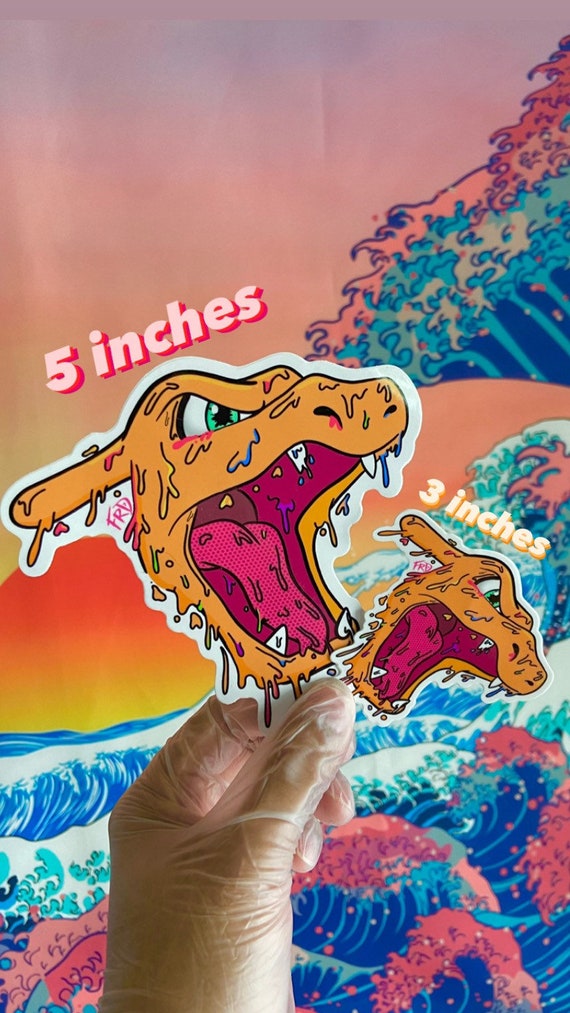Char Sticker / 5 Inches & 3 Inches Available - Etsy