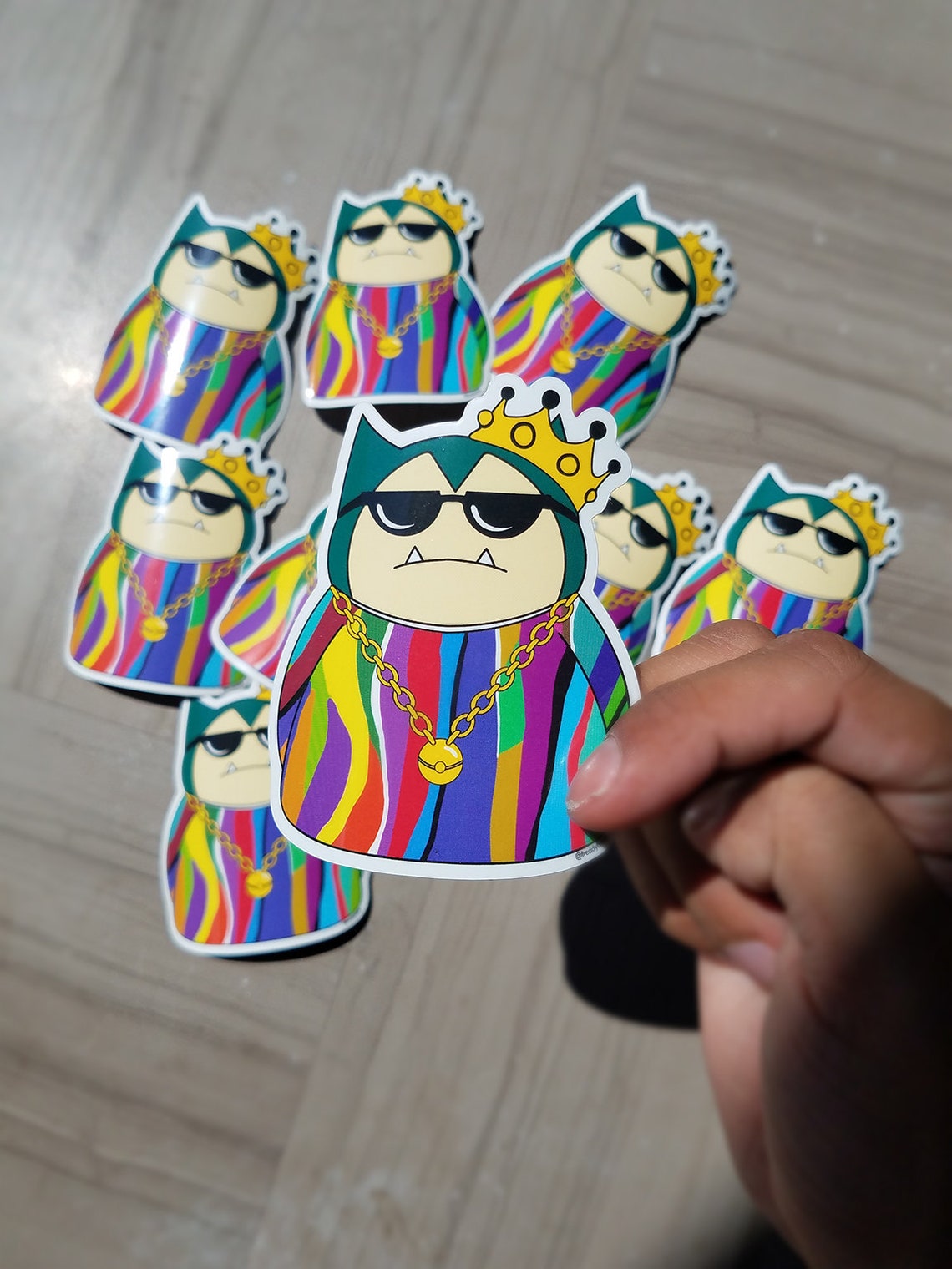 Notorious Snorlax Pokemon Stickers Stickers Laptop - Etsy