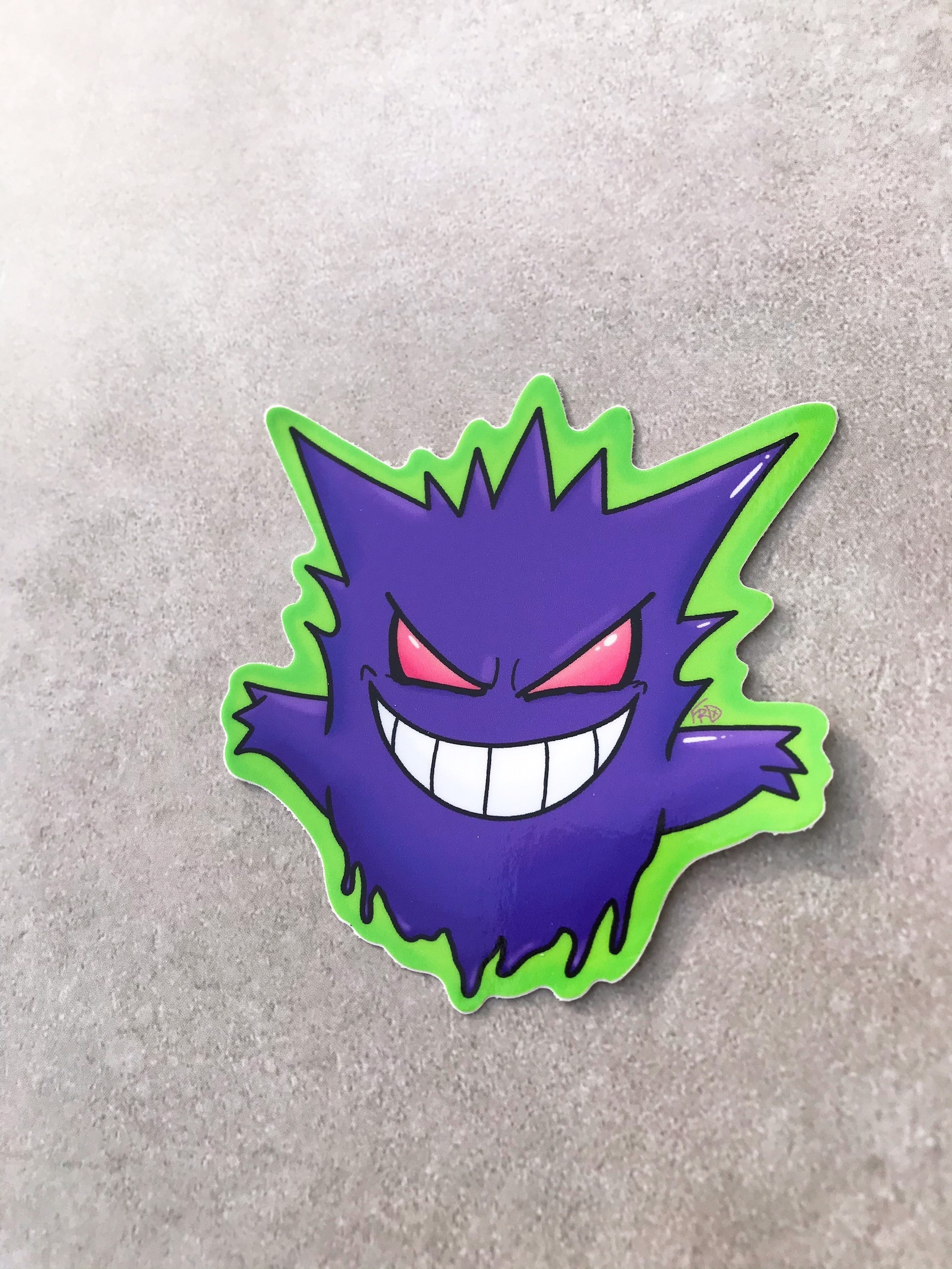 Gengar Sticker - Vinyl - Pokemon Stickers - Stickers Laptop - Stickers ...