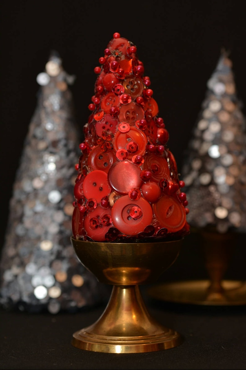 Ruby Red Mini Tree small Size - Etsy