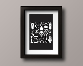 Halloween all Hallows' Eve Vintage 8 X 10 Digital Print - Etsy