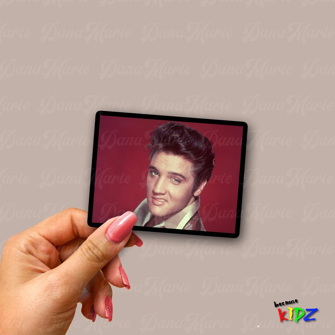 Elvis Presley Glossy Vinyl Sticker - 3" Die Cut Decal - Etsy