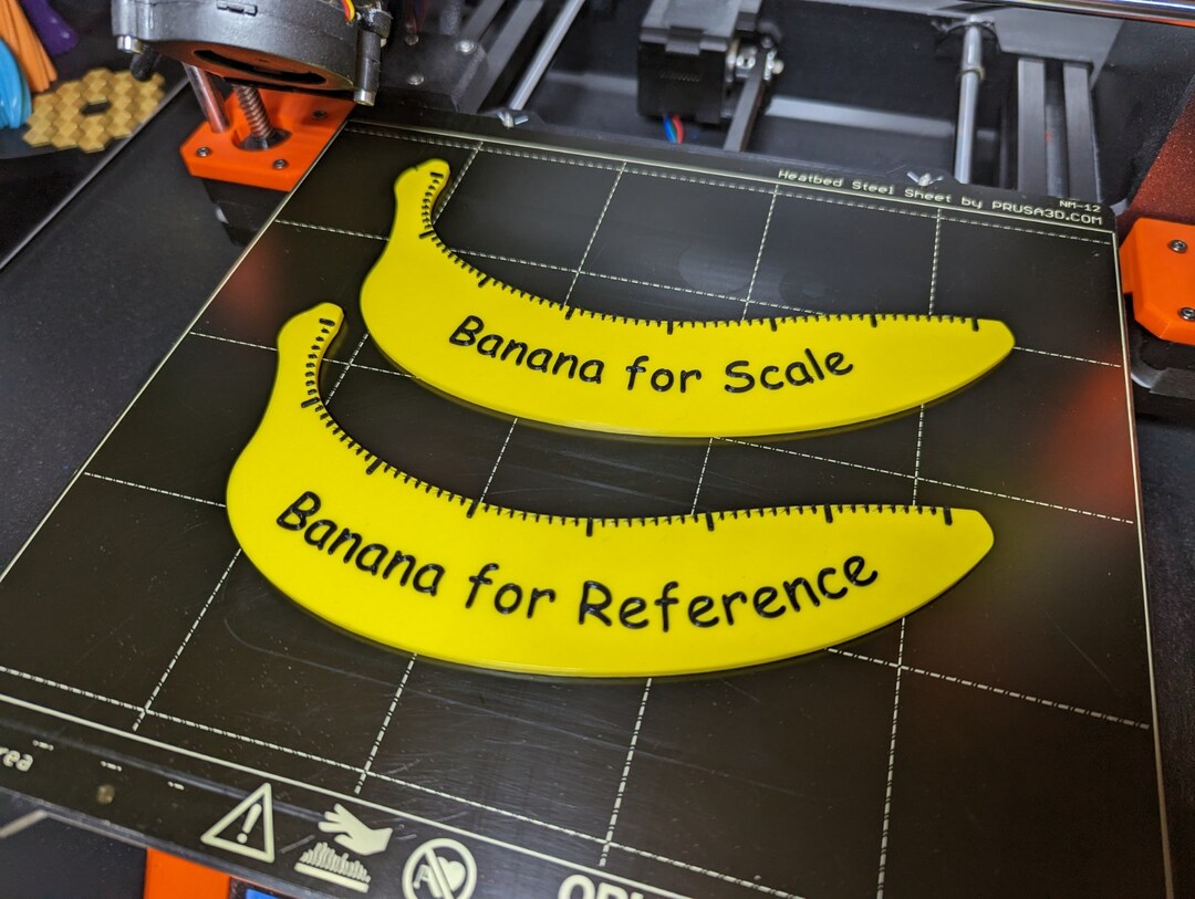 International Standard Banana for Scale and Reference - 3D Printed - Etsy