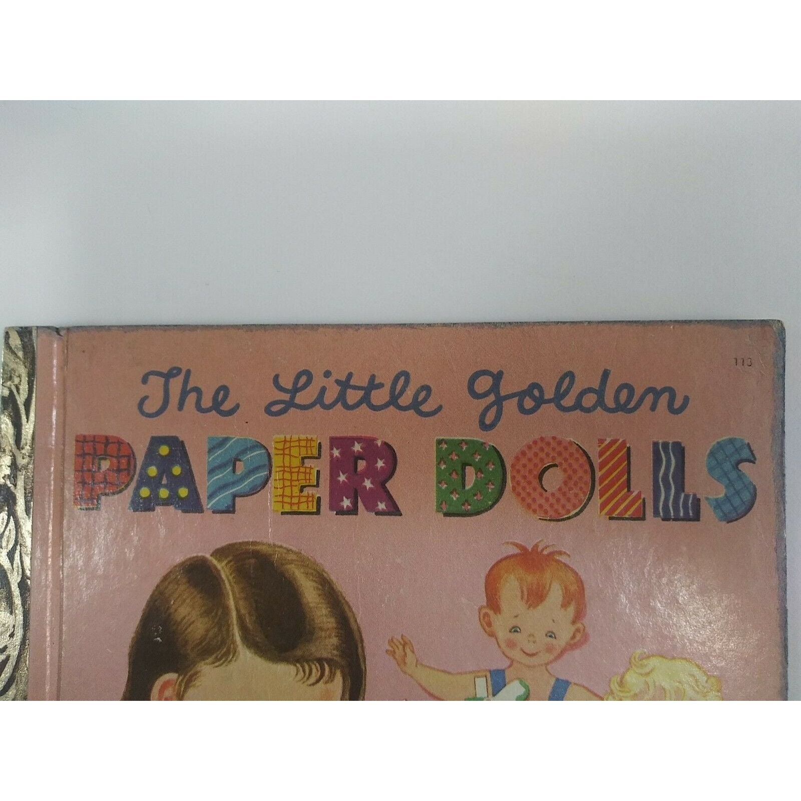 Vintage the Little Golden Paper Dolls 1951 A Little Golden Book AS IS ...