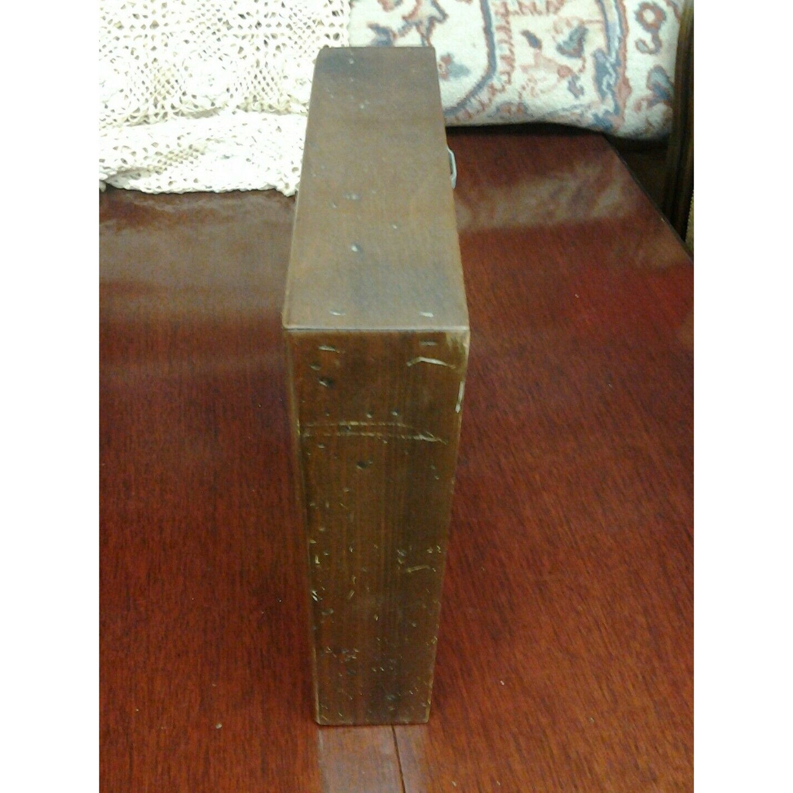 Vintage Art Unlimited Shadow Box Clock With Dried Flowers - Etsy