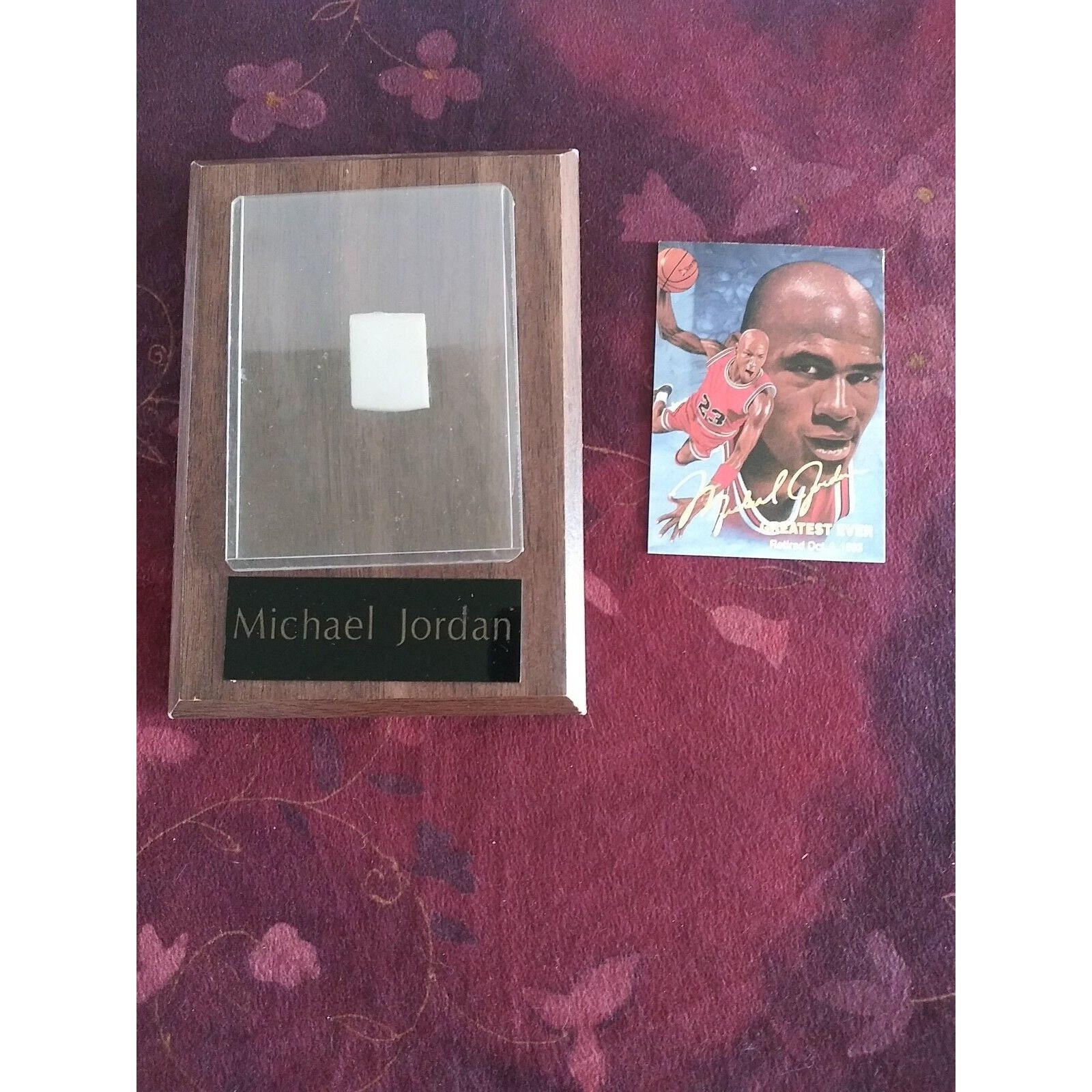 Vintage Michael Jordan Greatest Ever Card Plaque NBA Basketball - Etsy