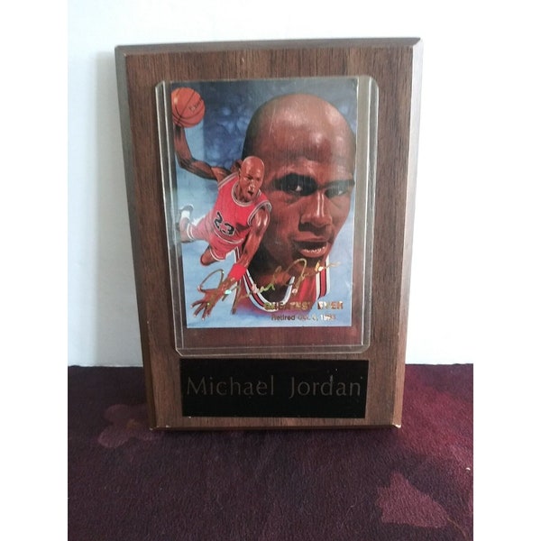 Michael Jordan Plaque - Etsy