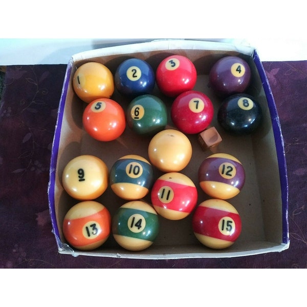 Pool Table Balls - Etsy