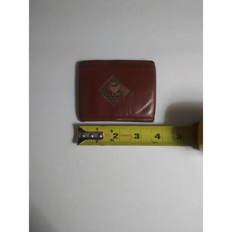 Vintage Cub Scout/boy Scout Leather Wallet Billfold - Etsy