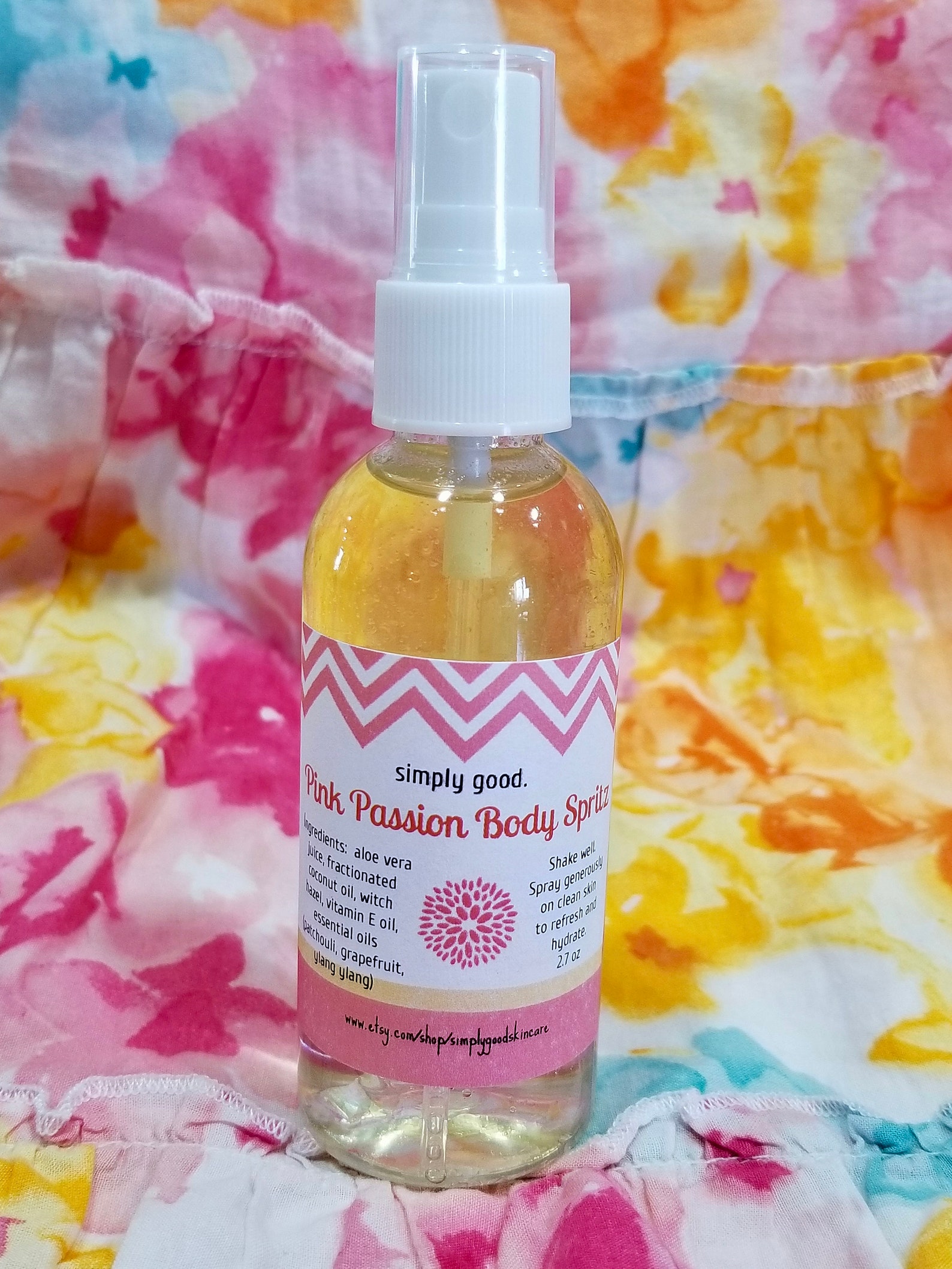 Body Spritz Naturally Moisturizing and Refreshing 2.7 Oz - Etsy