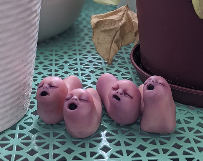Polymer Clay Creepy Cute Weird Figurines/ Baby Nuggets - Etsy