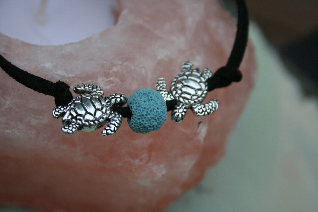 Sea Turtle Essential Oil Bracelet, Essential Oil Bracelet, Diffuser ...
