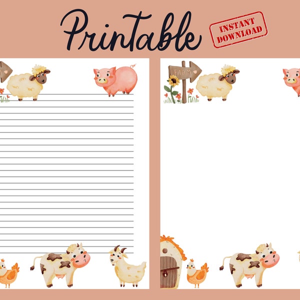 Animal Printable - Etsy