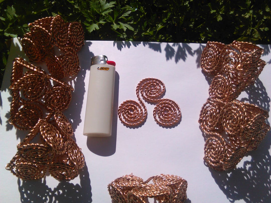 Tetrahedron Pyramid With Infinity Twisted Triskelion Copper Coils ...