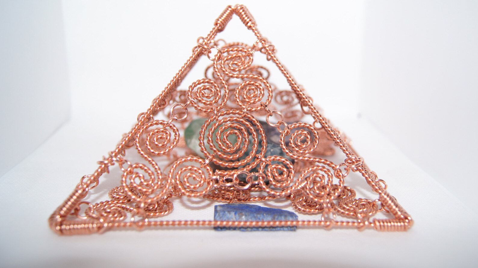 Upgraded New Giza Style Copper Pyramid With Infinity Twisted | Etsy