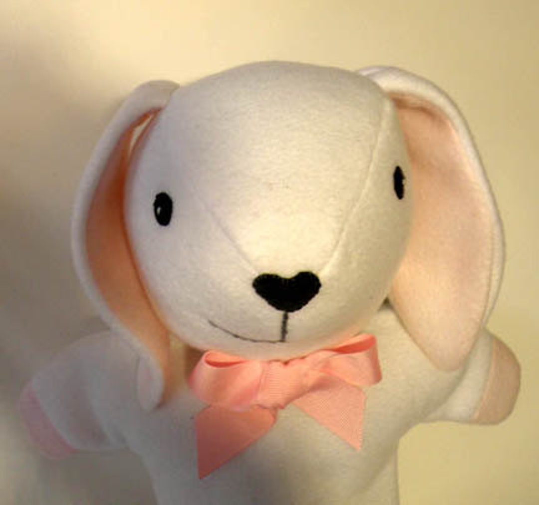 Rabbit Hand Puppet Pattern - Etsy