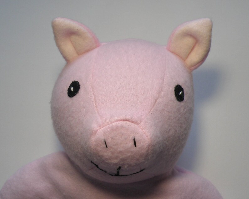 Pig Puppet Pattern - Etsy