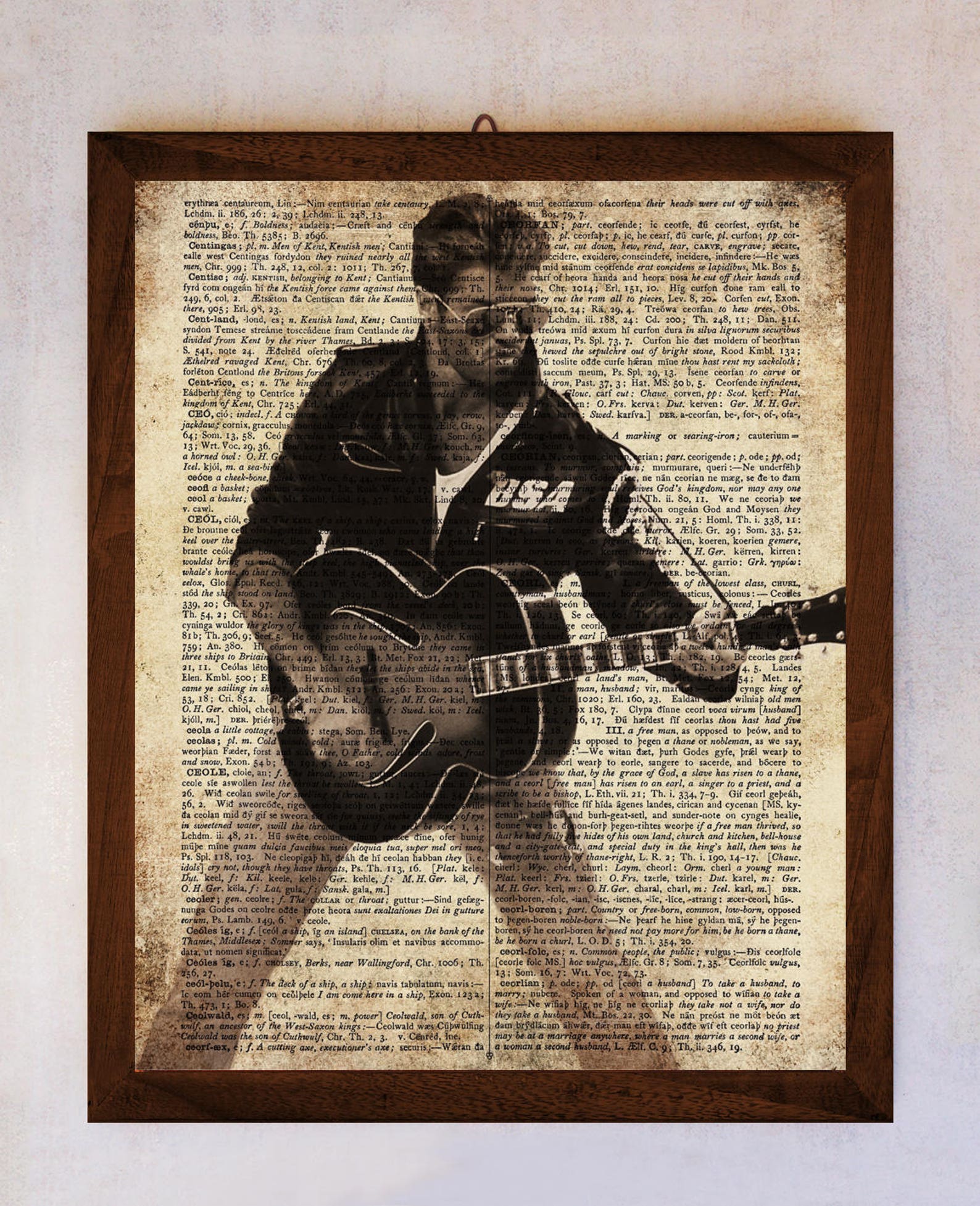 George Michael Art Print George Michael Wall Art Book Page | Etsy