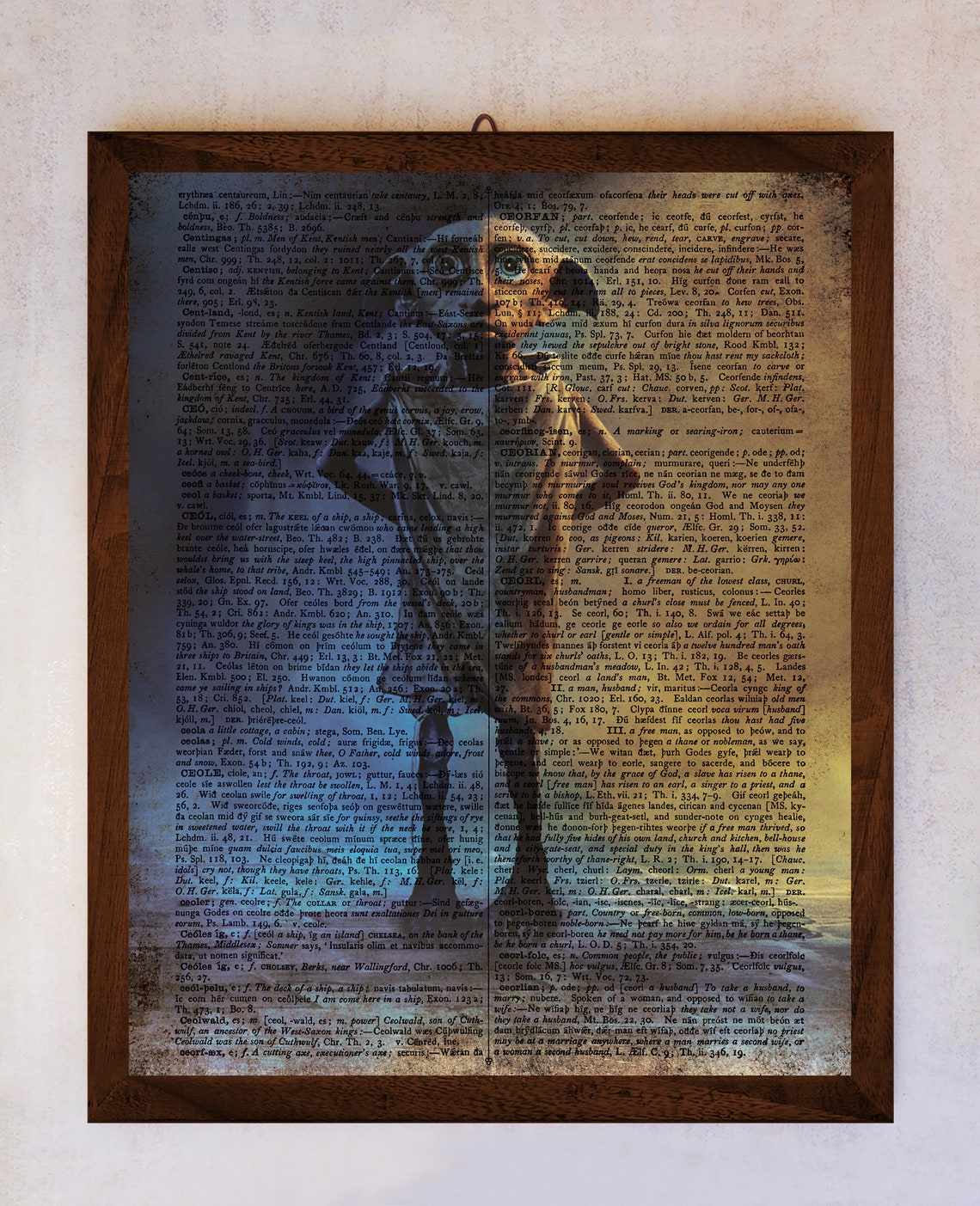 Dobby Harry Potter Art Printable Dobby Wall Art Book Page | Etsy