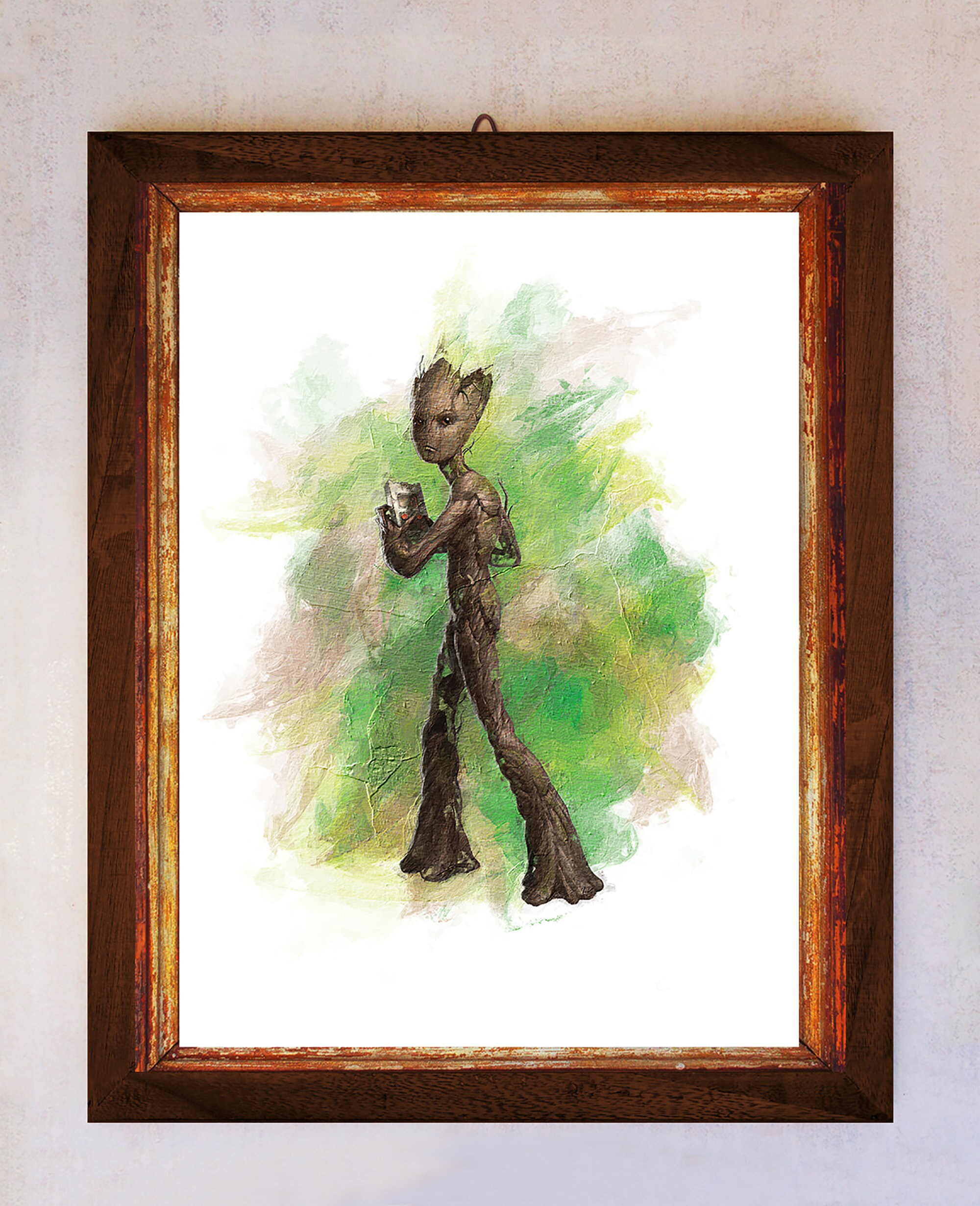 Groot Printable Art Avengers Digital Groot Digital Print | Etsy