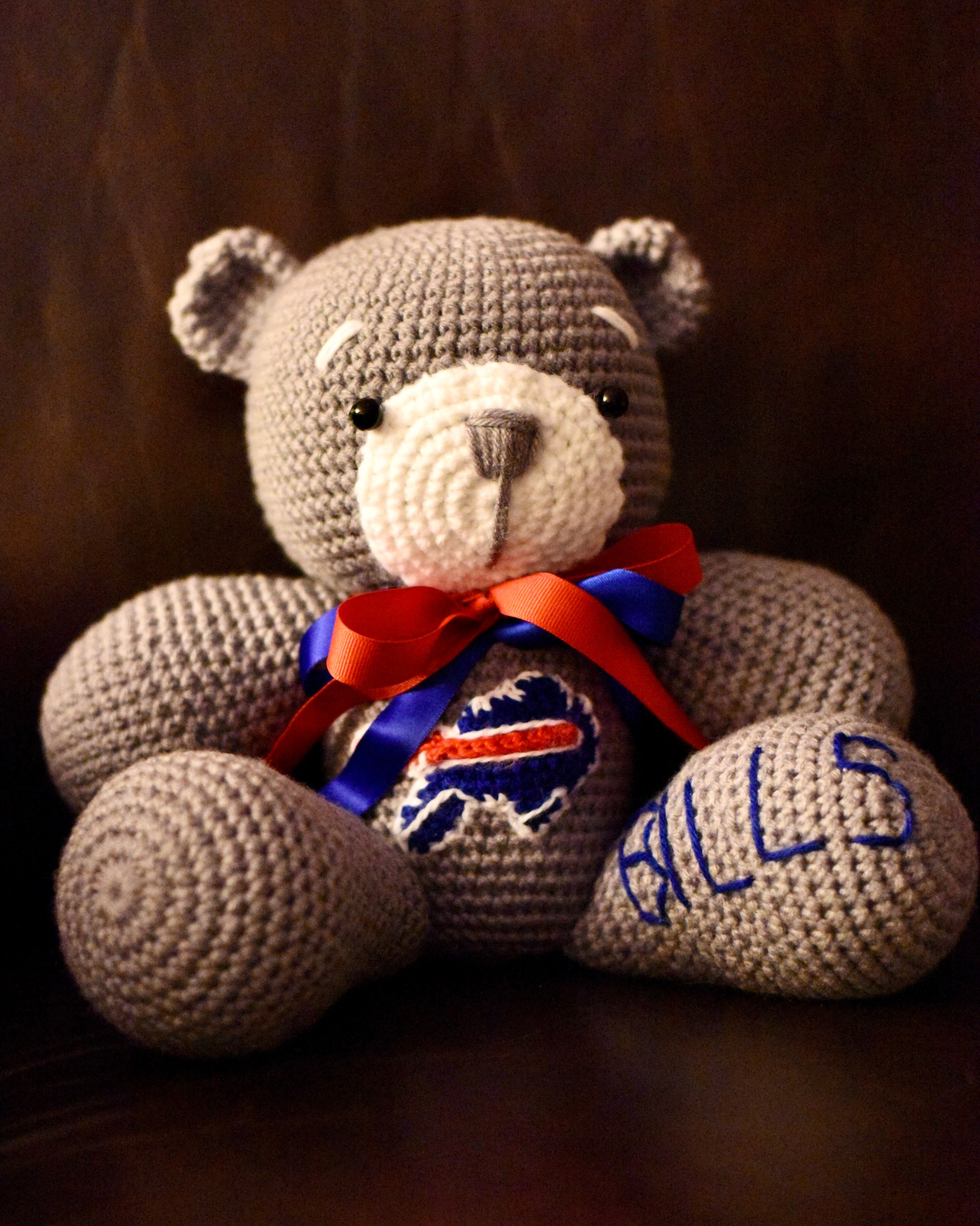ELYSE NFL Teddy Bear Stuffed Animal Plushie Handmade - Etsy Singapore