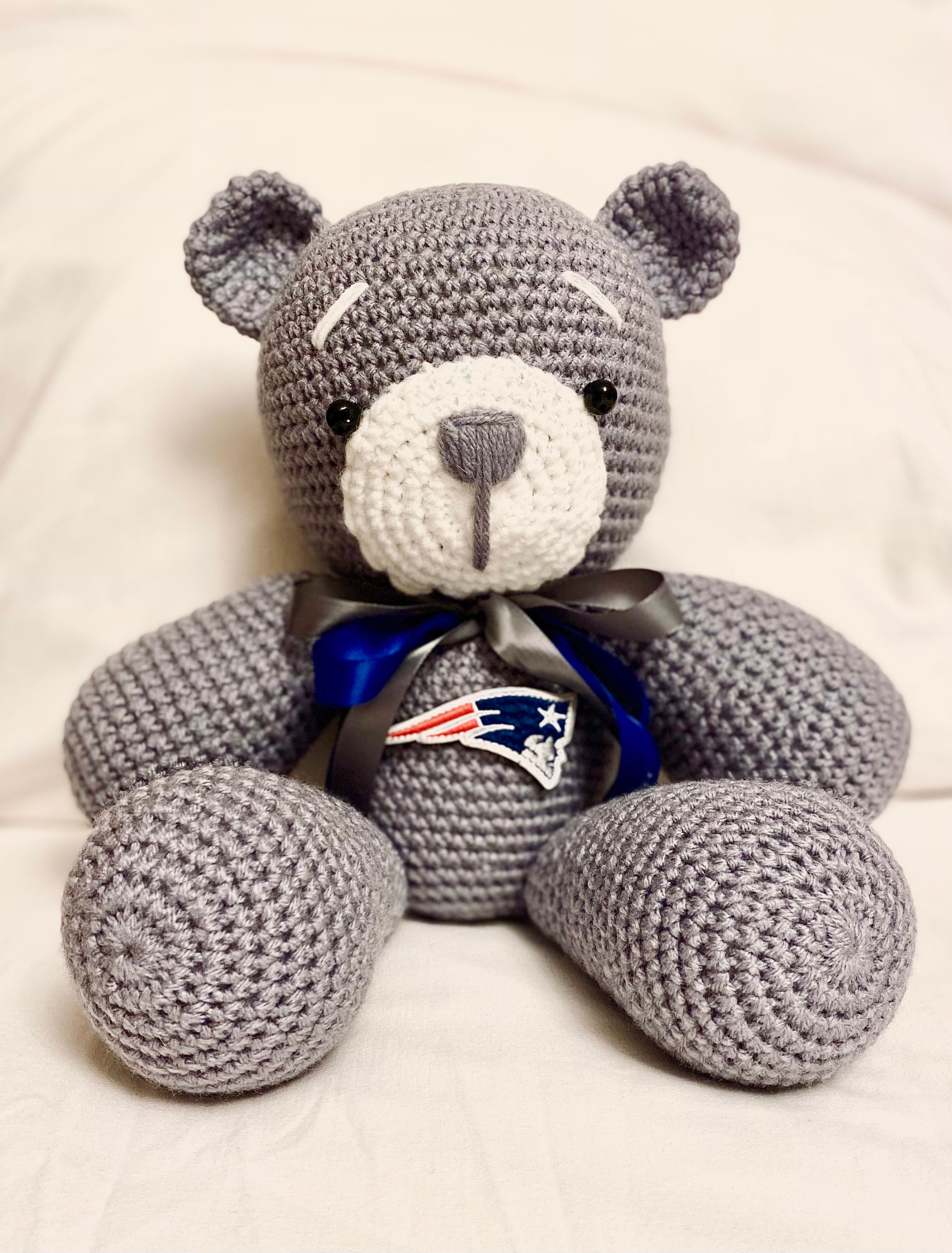 ELYSE NFL Teddy Bear Stuffed Animal Plushie Handmade - Etsy Singapore