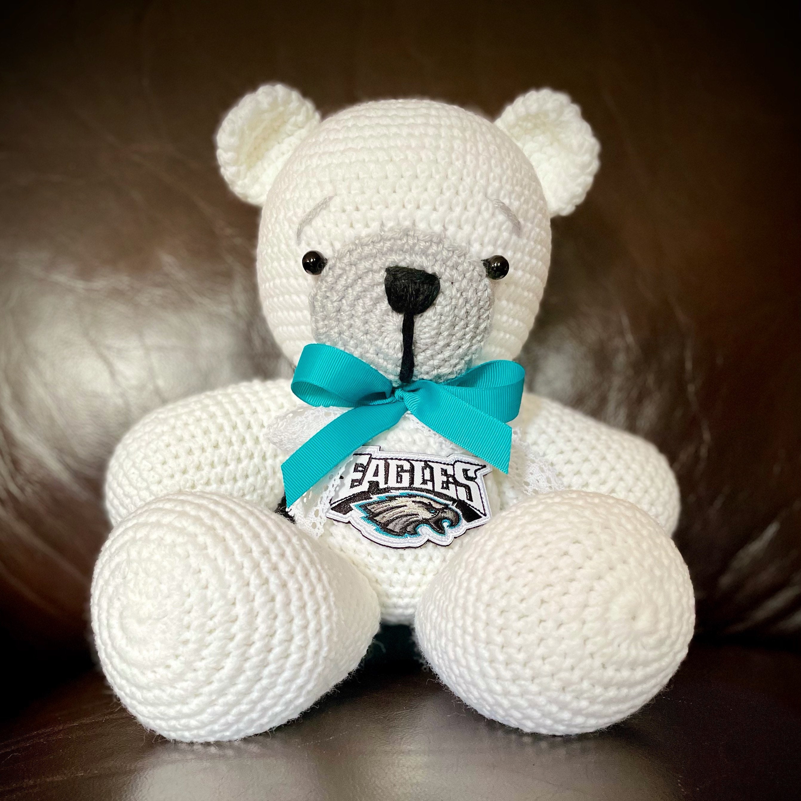 ELYSE NFL Teddy Bear Stuffed Animal Plushie Handmade - Etsy Singapore