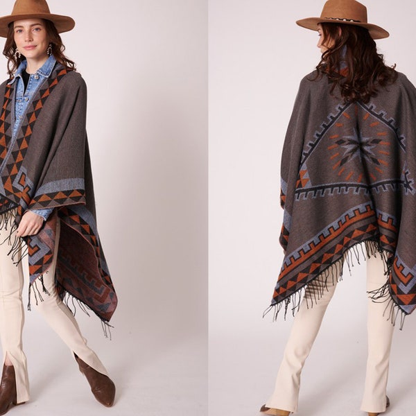 Western Shawl - Etsy