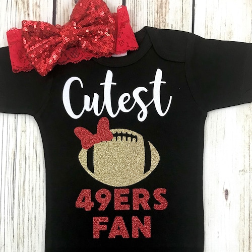 San Francisco 49ers Baby 49ers Baby Girl San Francisco 49ers | Etsy