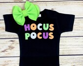 Hocus Pocus Halloween Neon Colors Bodysuit Outfit Baby Girl - Etsy