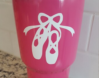 Ballet Shoes Decal - Etsy