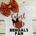 Cutest Bengals Fan Football Bodysuit Outfit for Baby Girl - Etsy