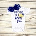 Dad Says I'm a Rams Fan New Colors Football Bodysuit Outfit for Baby ...