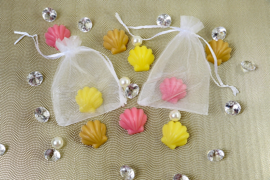 Seashell Favors, Seashell Party Favors, Baby Shower Favours, Seashell ...