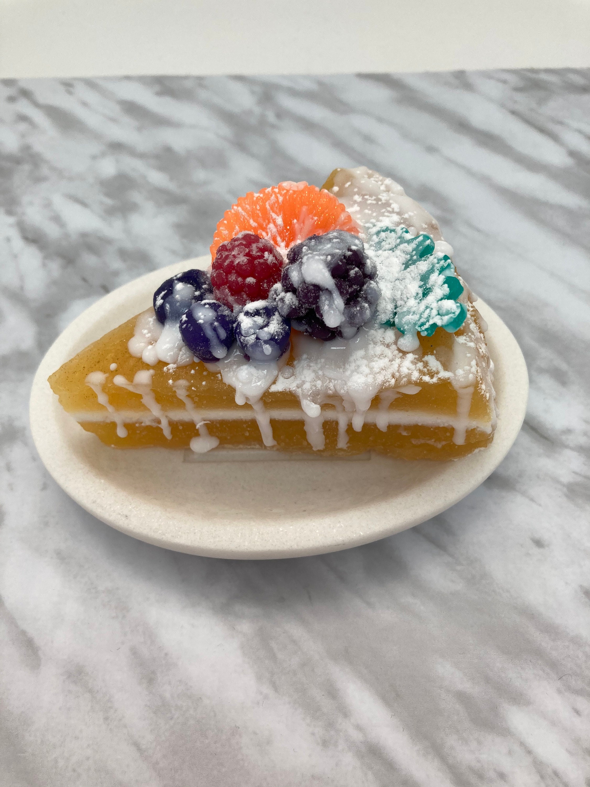 Handmade Triple Butter cake Slice - Etsy